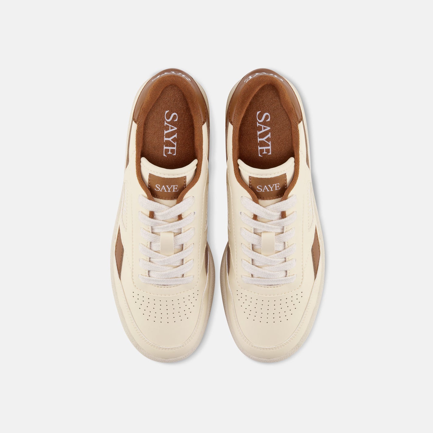 M89 Icon Cactus - Vanilla & Walnut - Vegan Sneakers - SAYE